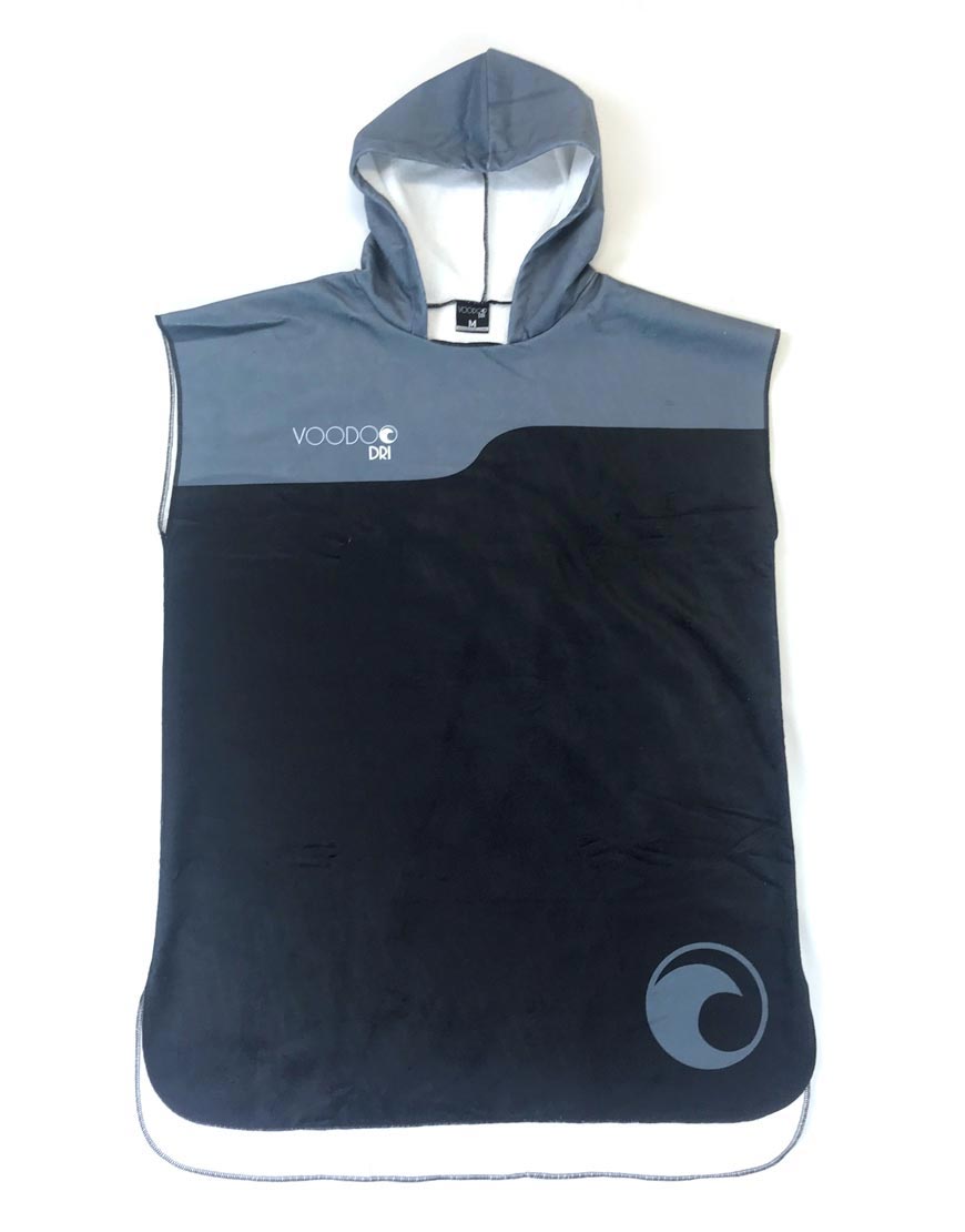 Voodoo Hooded Towel Black Grey – Voodoo Dri